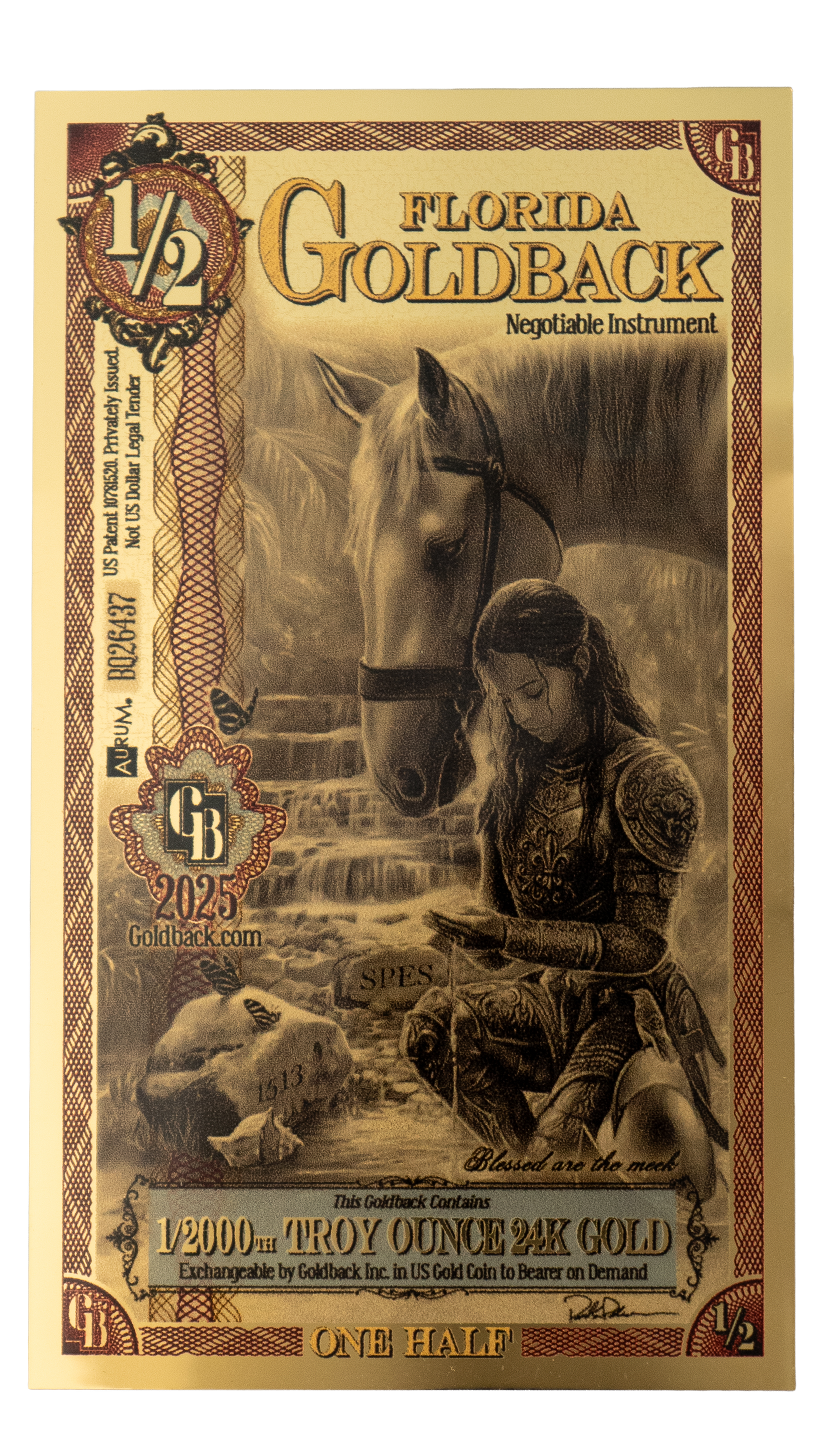 ½ Florida Goldback – Alpine Gold Exchange