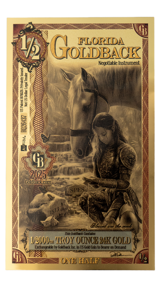 ½ Florida Goldback – Alpine Gold Exchange